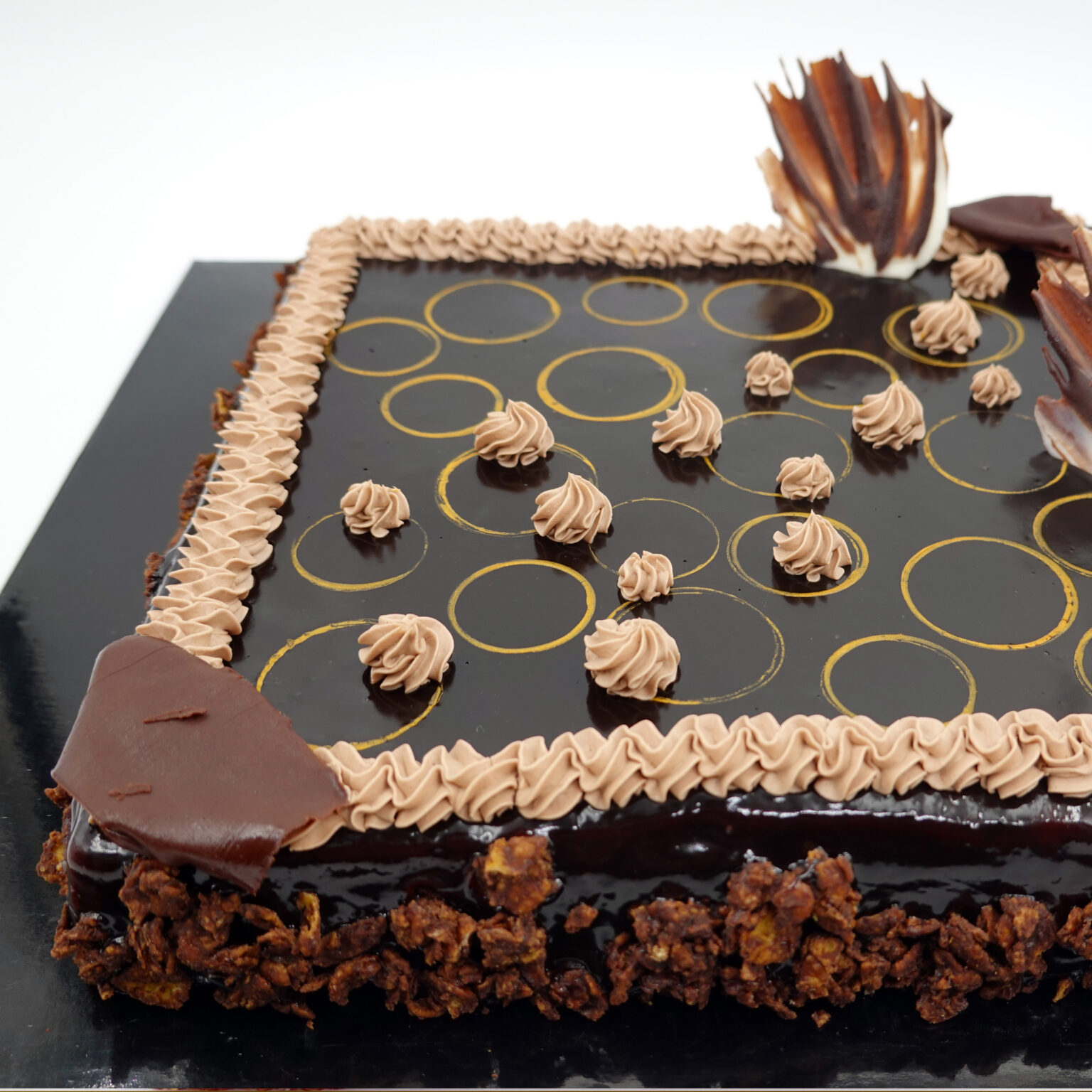 Chocolate Ganache Cake Rich & Velvety Dessert Indulgence