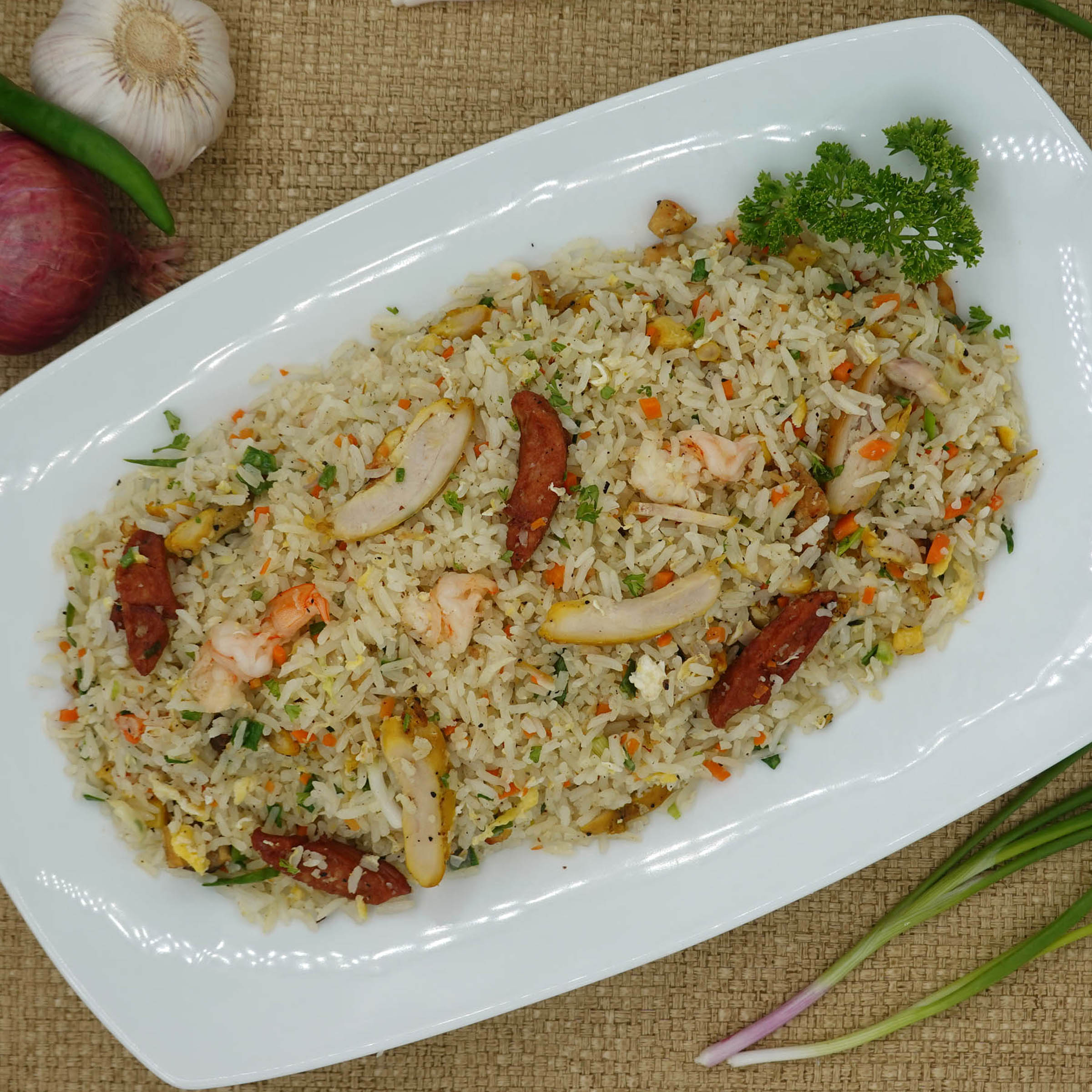 Mixed Fried Rice Chicken & Prawn - Grand Chancellor Kitchens